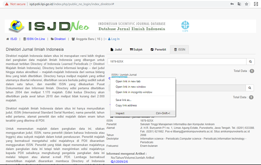Cara Mendapatkan Link url Indeks ISJD untuk jurnal ~ rizki wahyudi