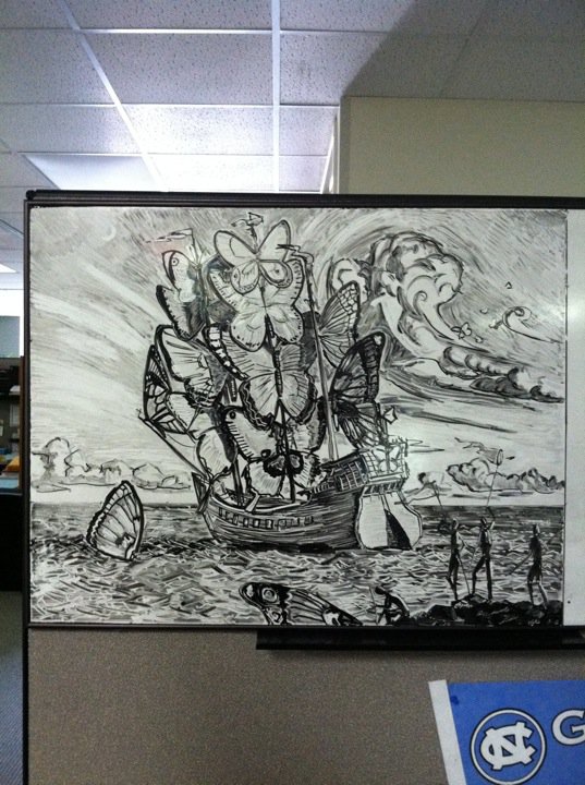 Amazing Whiteboard Drawings ~ Now That's Nifty