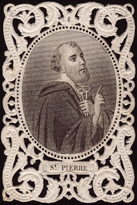 Holy Card Heaven: St. Peter, Apostle Feast Day: Chair of St. Peter ...