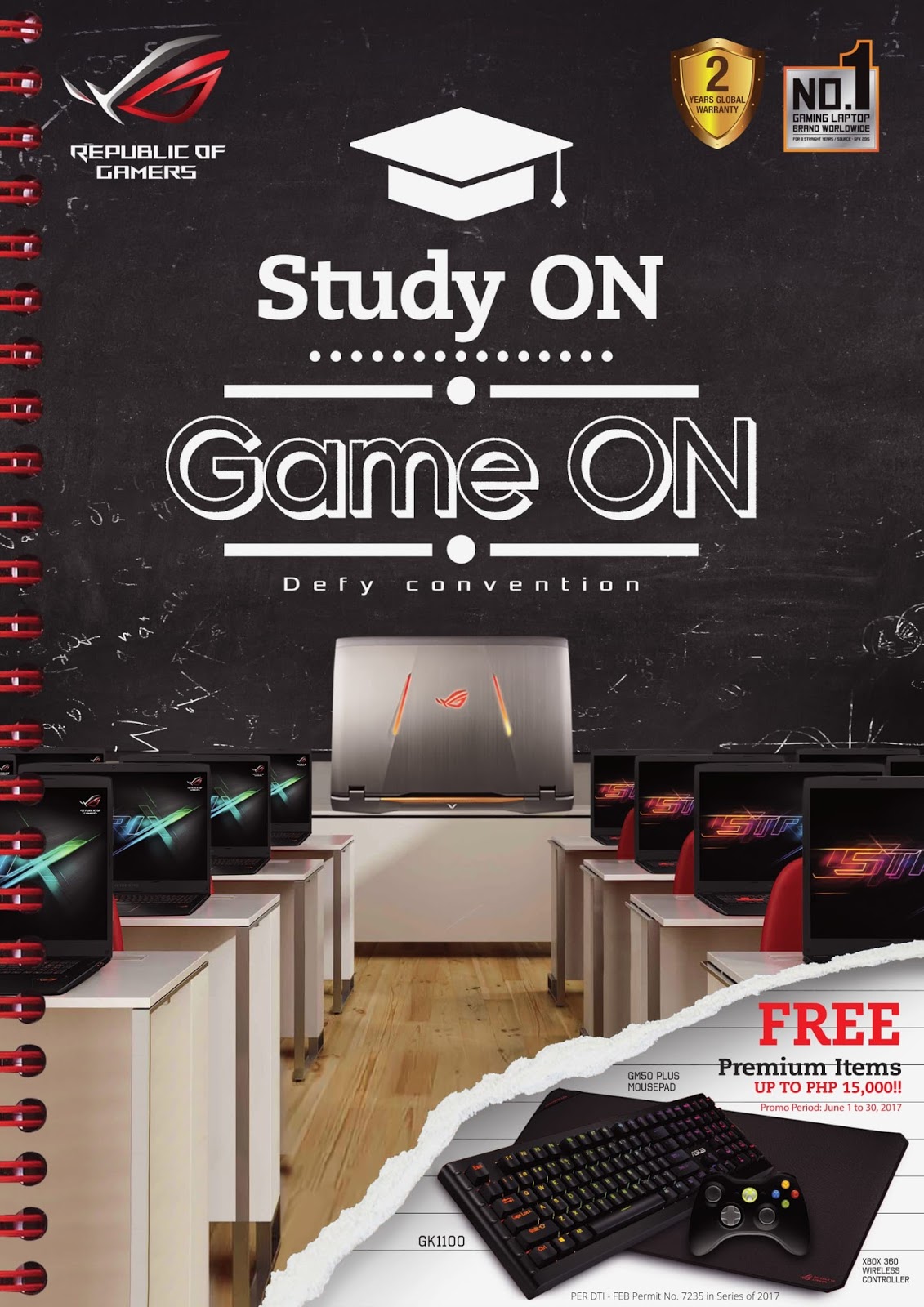 Study On Game On with Republic of Gamers' (ROG) Back-to-School Promo ...