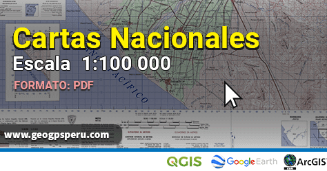 GEO GPS PERÚ: Descargar Cartas Nacionales del Perú (IGN) escala 1/100 ...