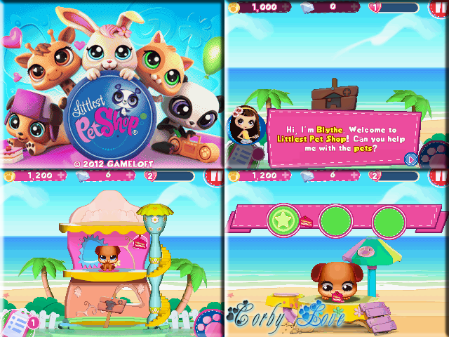 Littlest Pet Shop 240 x 320 Touchscreen Mobile Java Game | Samsung ...