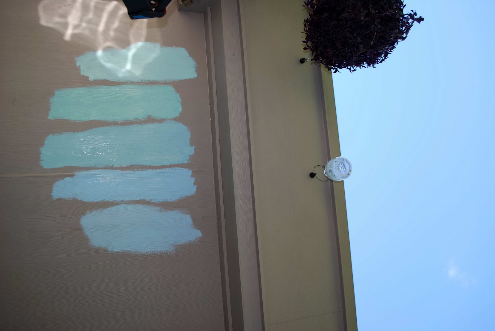 Centerpointe Communicator: The Sky is Blue, Part 1: Painting the patio ...