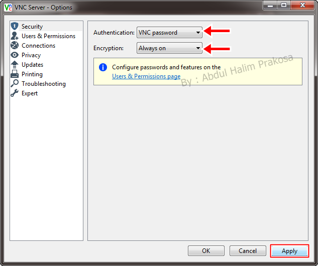 Remote desktop dengan VNC ~ Blog Abdul Halim