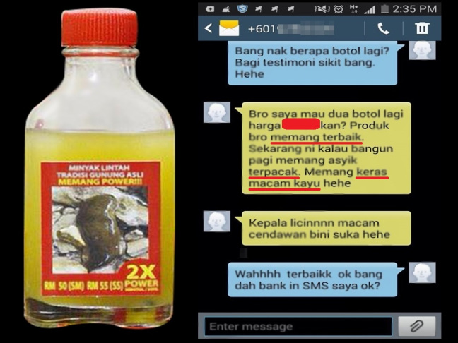 MLTGA MINYAK LINTAH TRADISI GUNUNG ASLI - MEMANG POWER.???: CARA GUNA ...