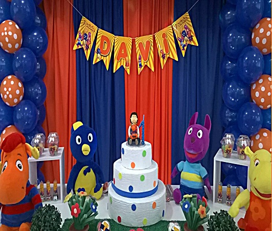 Decoração Dos Backyardigans Para Aniversário
