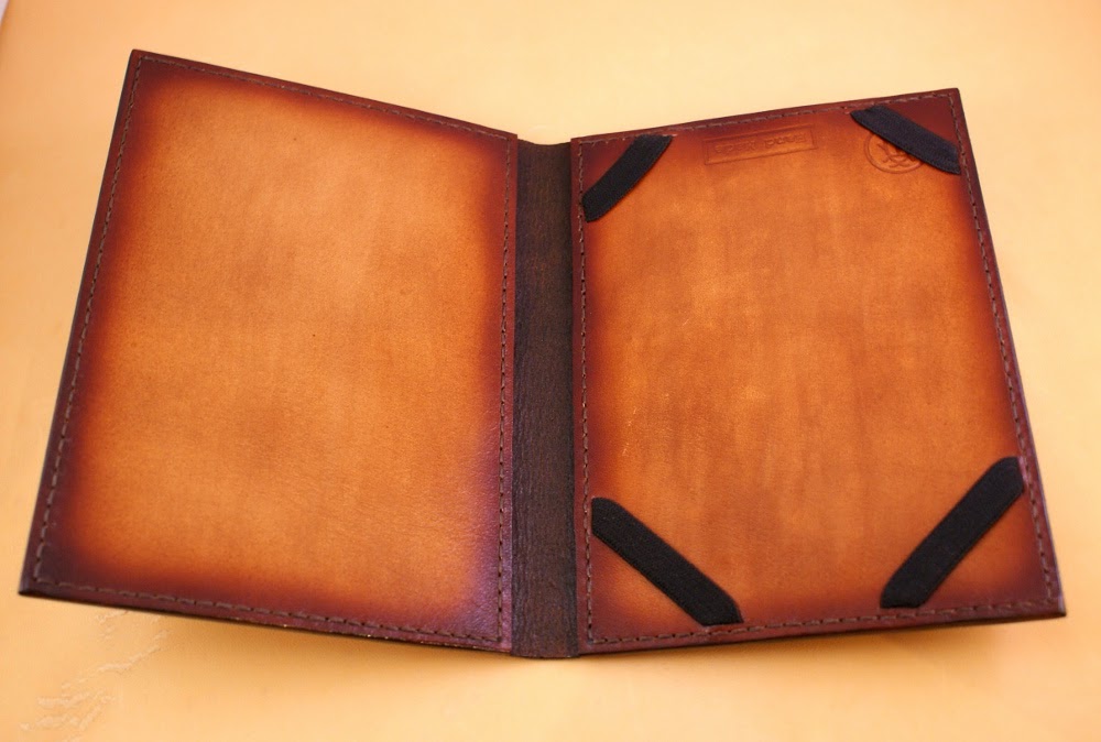 TaLLL Custom Leatherwork: Kindle Cover Tree