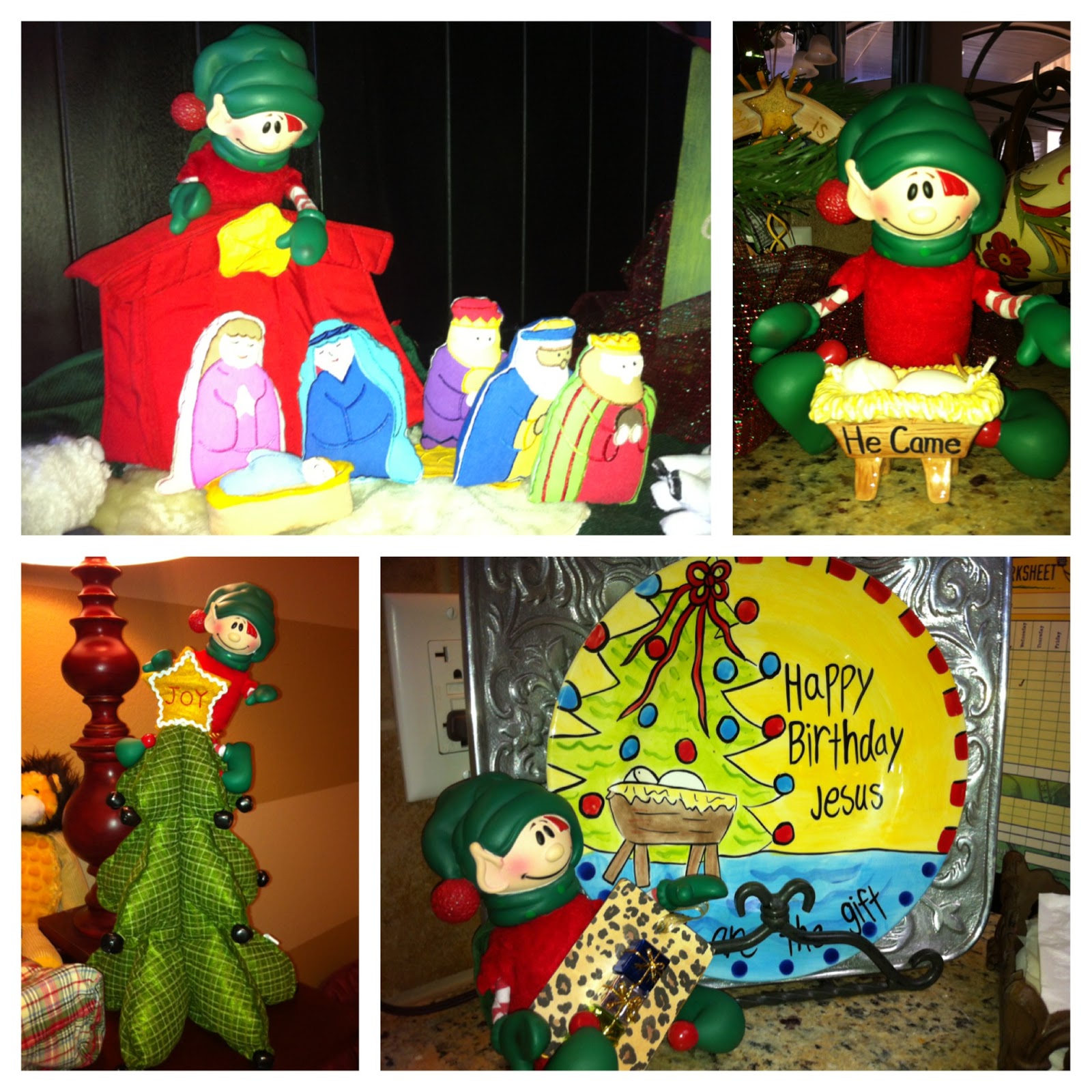 My Precious Family: Our Elf & Jesus