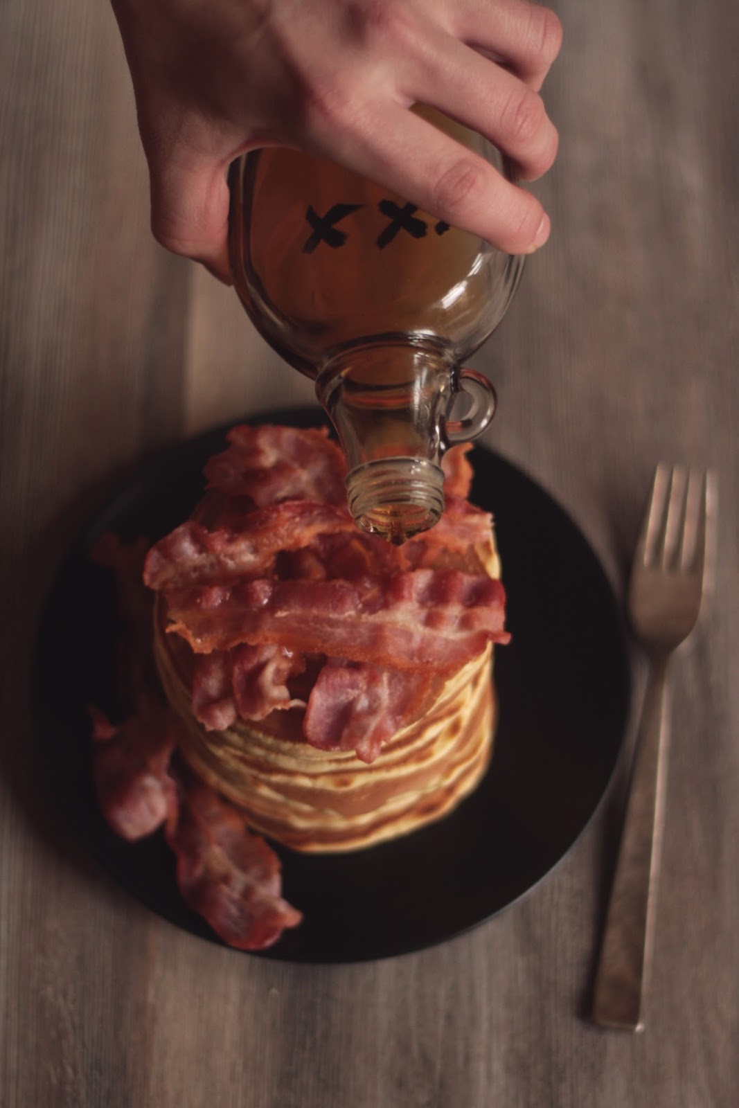 Pancake Stories: Mancakes - Bacon and Beer Pancakes with Homemade ...