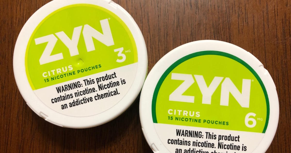 Zyn Nicotine Pouches: Citrus (3mg & 6mg) - Reviews. 28 October 2019.