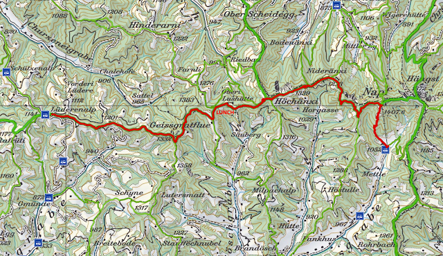 Hiking in Switzerland – Gabrielle and Urs: A Hazy-Day Hike in the ...