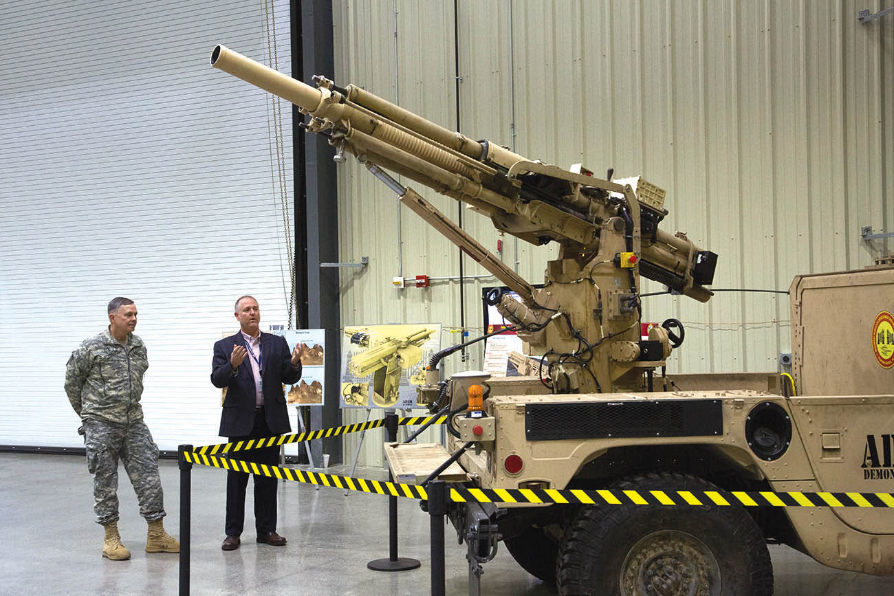 Defensa y Armas: Automated Direct Indirect-fire Mortar (ADIM)