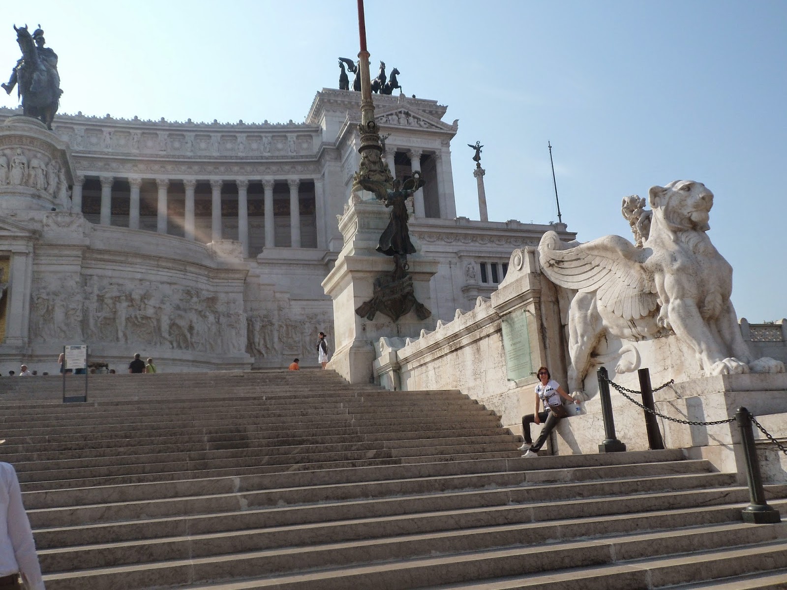 VOVÓZINHA VIAJANTE: ROMA- Monumento a Vítor Emanuel II.