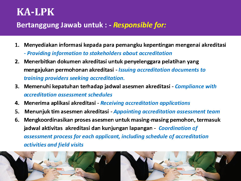 Pembinaan Lembaga Pelatihan Kerja: PENGENLAN LA-LPK