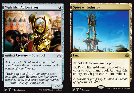 Magic the Gathering Adventures: Aether Revolt Review: Artifacts