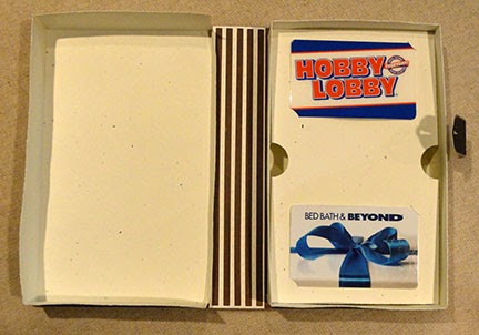 Needles 'n' Knowledge: Santa's List 3d Book Gift Card Box