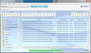 Fire + Ice: David Pallmann's Technology Blog: Blob Drop: Sync Local ...