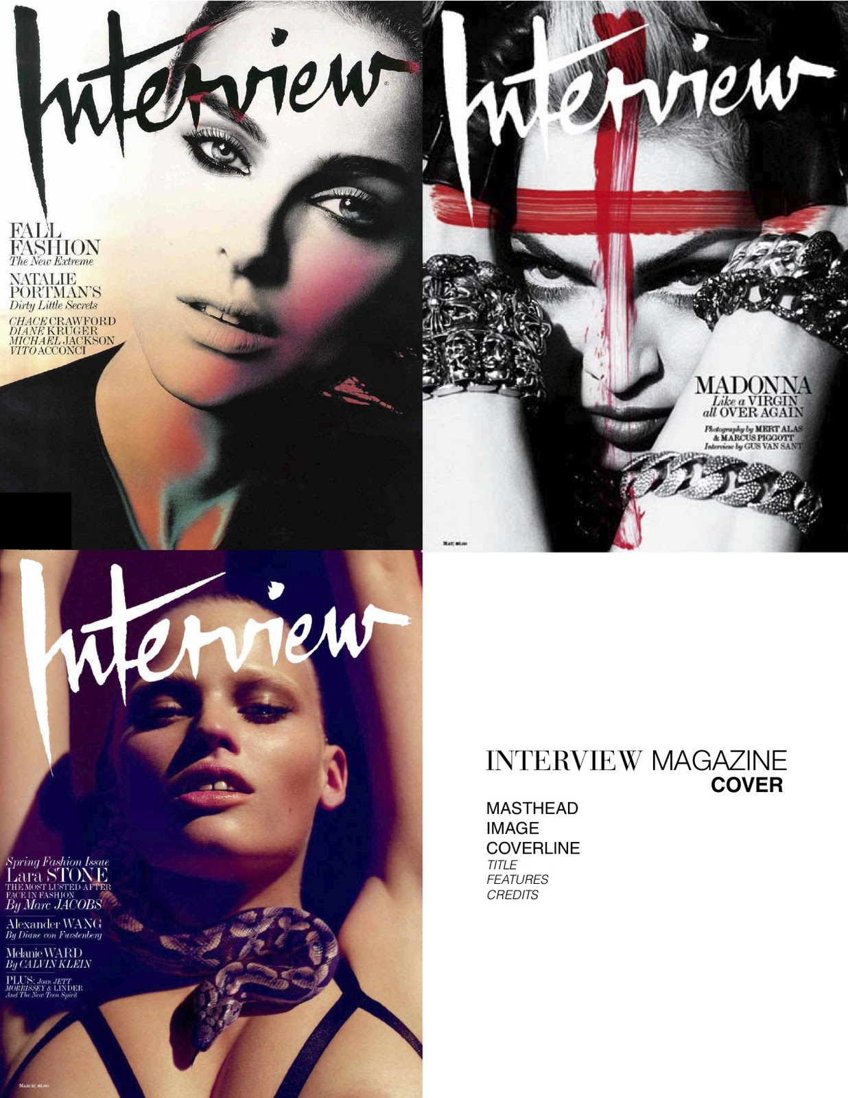 Interview Magazine Covers