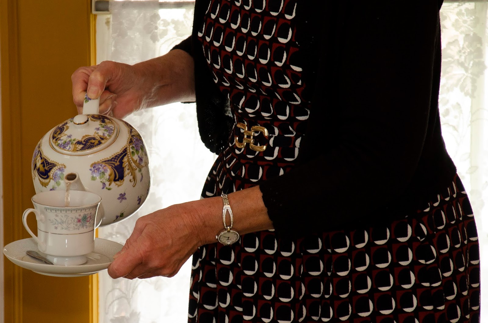 Goodbye Navy Tea Party! It's time for Tea!!