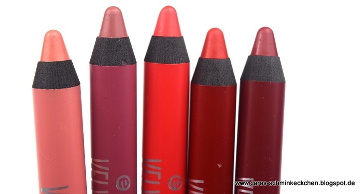 Schminkeckchen: Essence "Velvet Sticks" (Matt Lip Colour)
