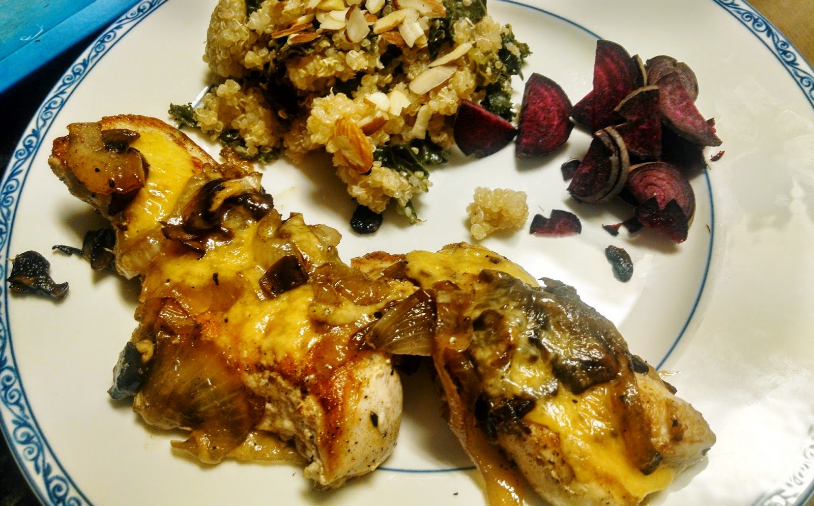 Aussie Chicken (Chicken with Cheddar, Bacon & Mushrooms) ~ From Anne's ...