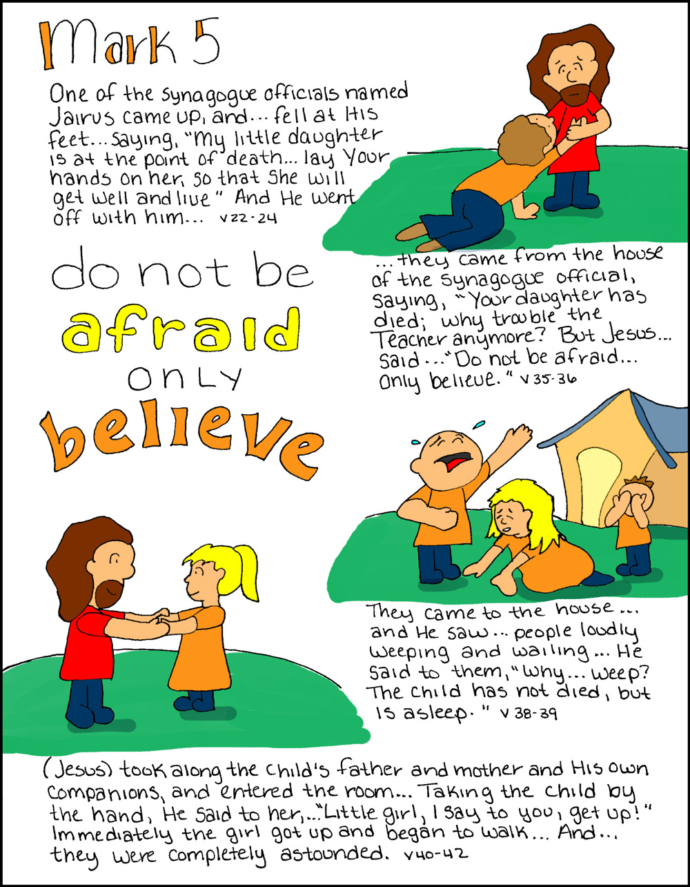 Doodle Through The Bible: Mark 5