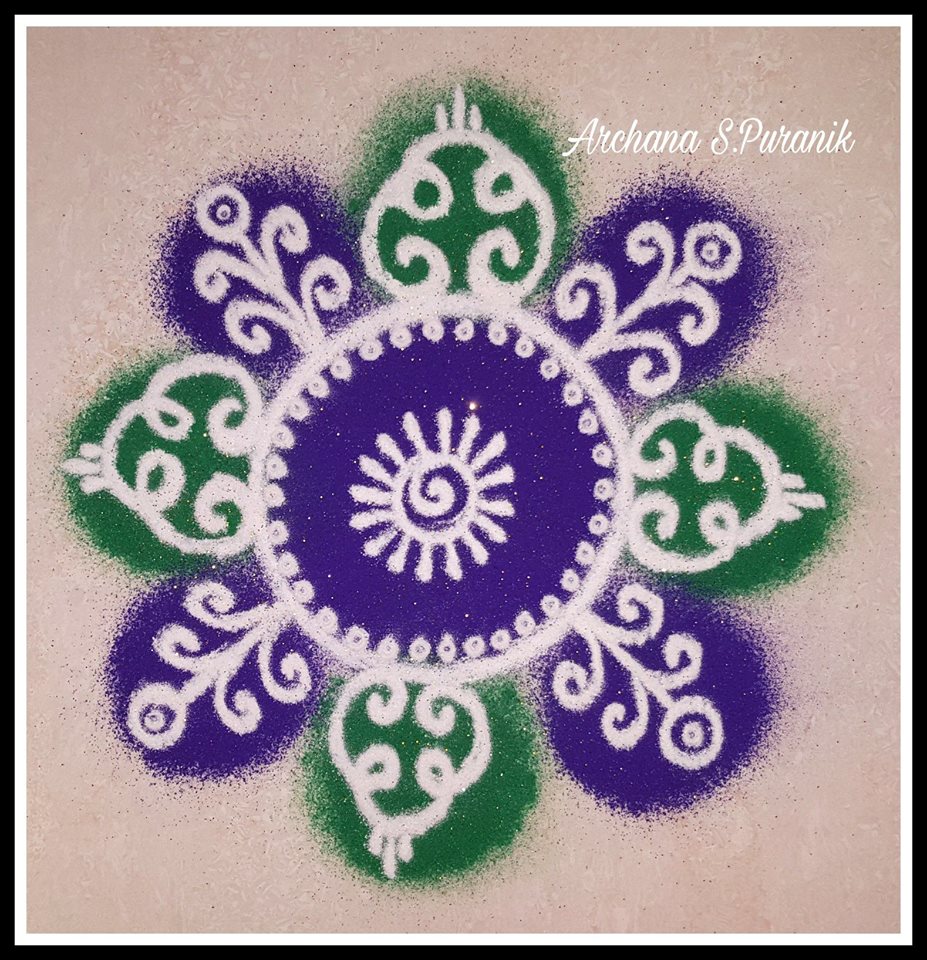 TELUGU WEB WORLD: 30+ Indian Desi Muggulu - Rangoli Designs for all ...