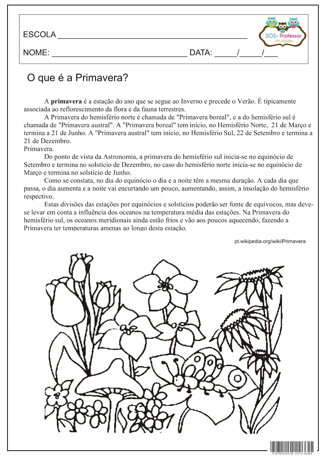 Pequenos Textos Sobre A Primavera - RETOEDU