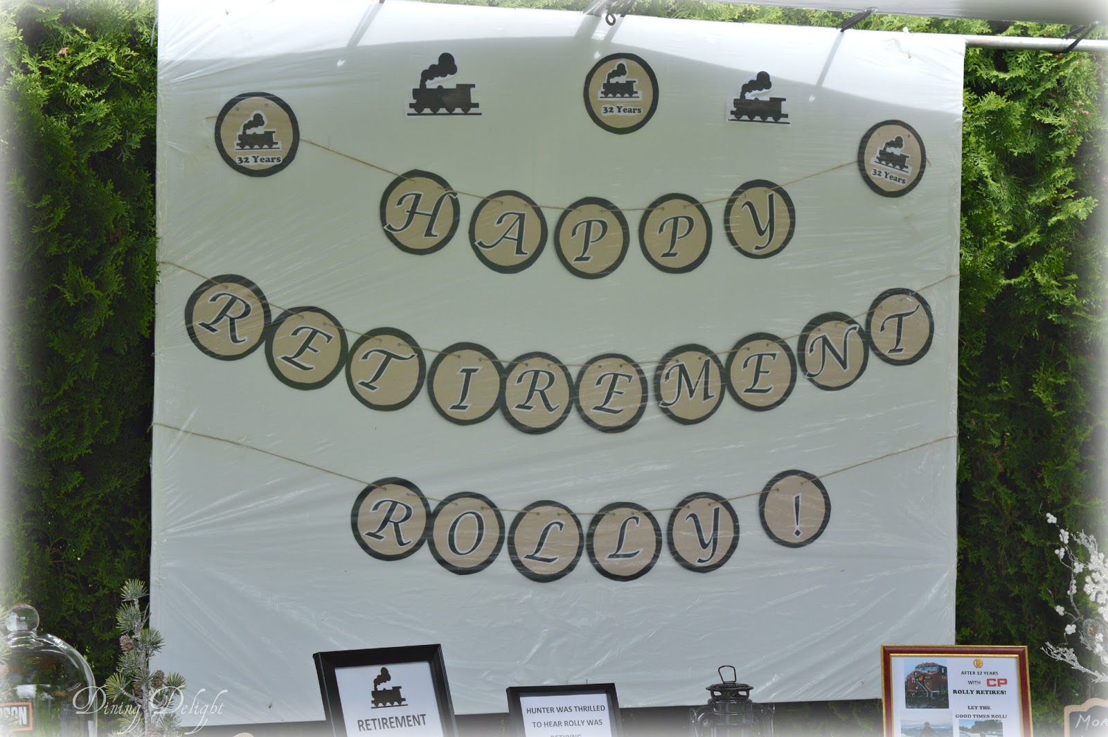 Dining Delight: Railroad Retirement Party