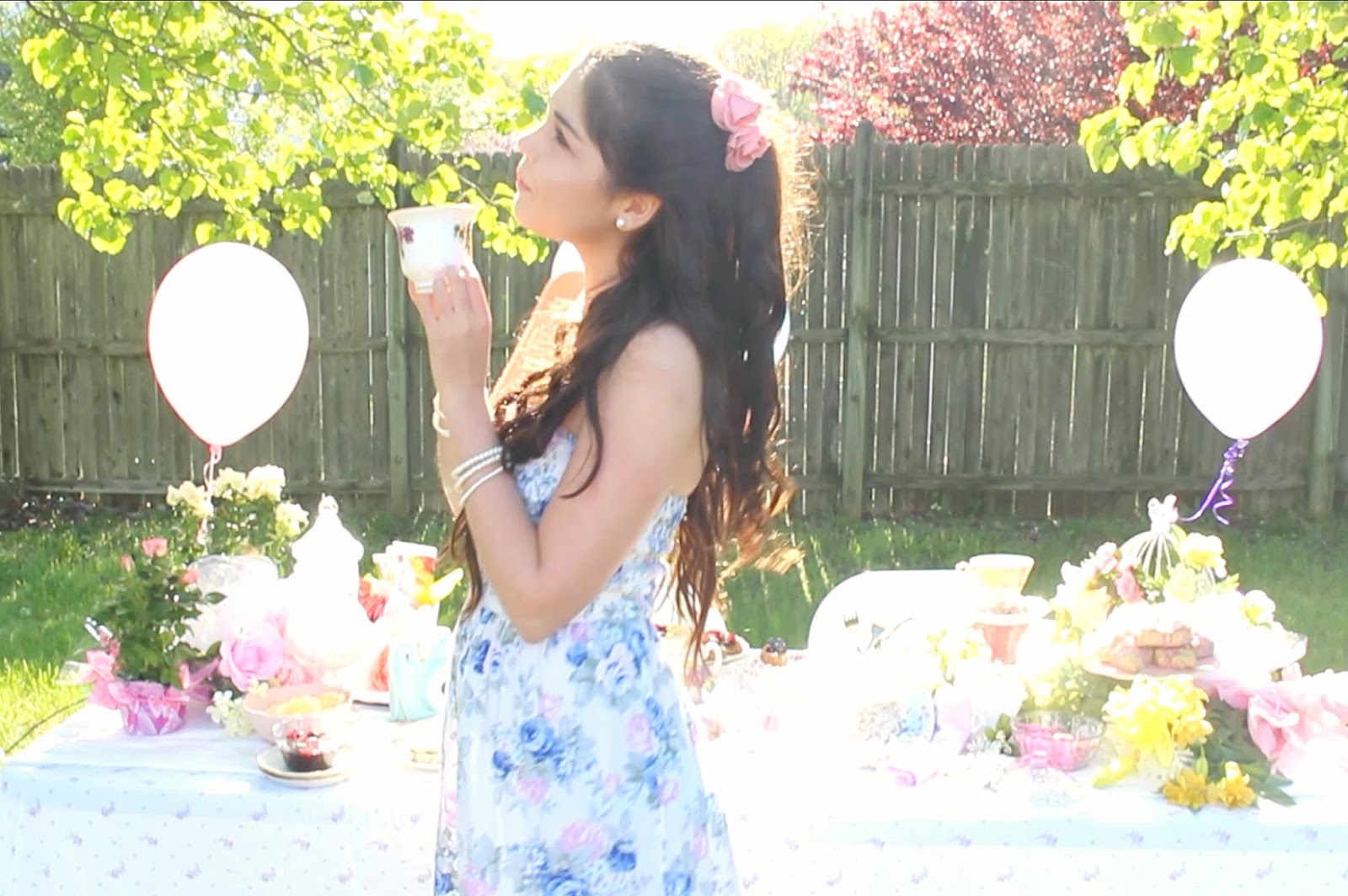 Beautyybychloe: Spring Garden Tea Party