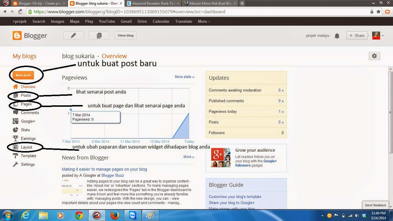 belajar cara buat blog yang menarik dan mesra seo - Oh kiji | Sumber ...
