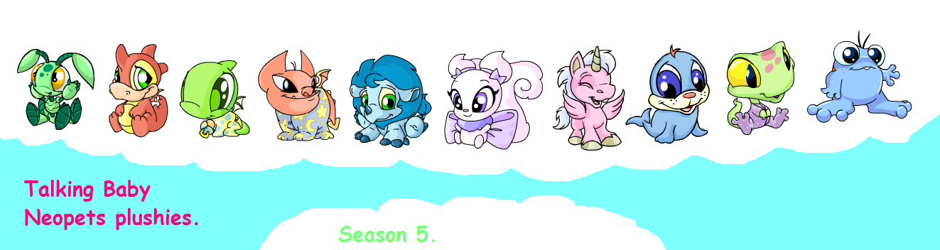 Concept Art Blog: Talking Baby Neopets season 5