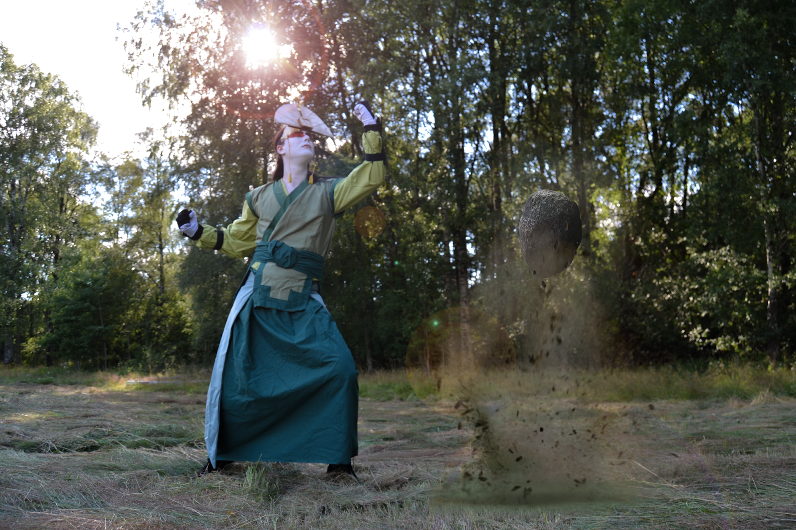 The Avatar of the Earth Kingdom - my Kyoshi cosplay - Stendhals Creativity
