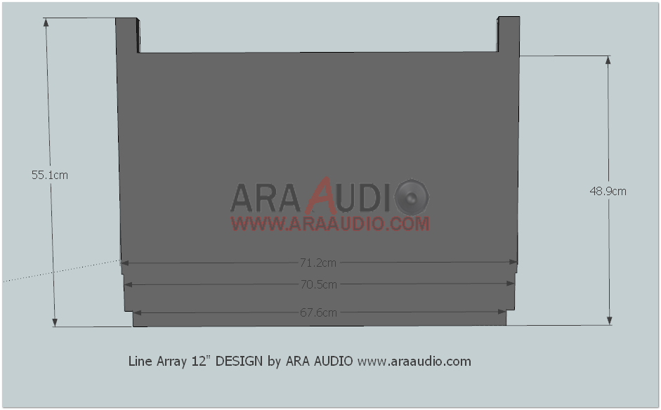 Skema Box Line Array 12 inch + Tweeter