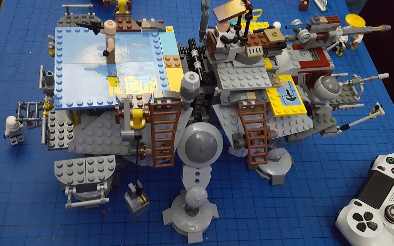 The Brick Castle: LEGO Star Wars Captain Rex's AT-TE set 75157 Review