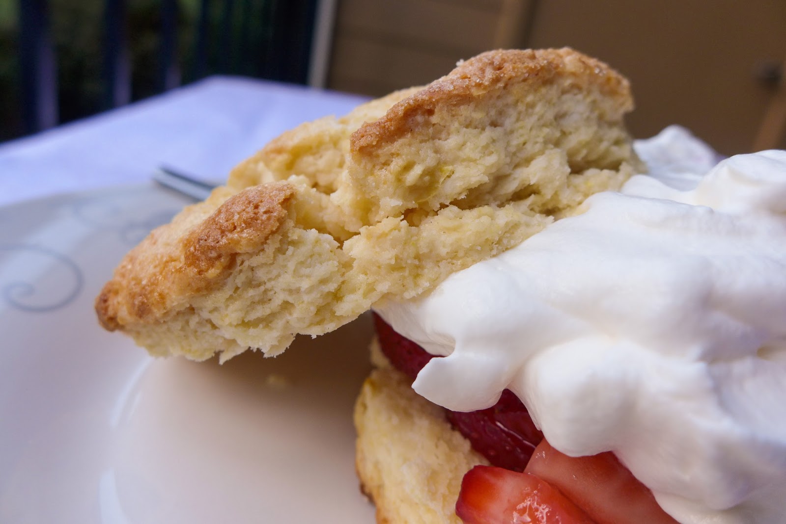 Dimples & Delights: Strawberry Shortcake Scones