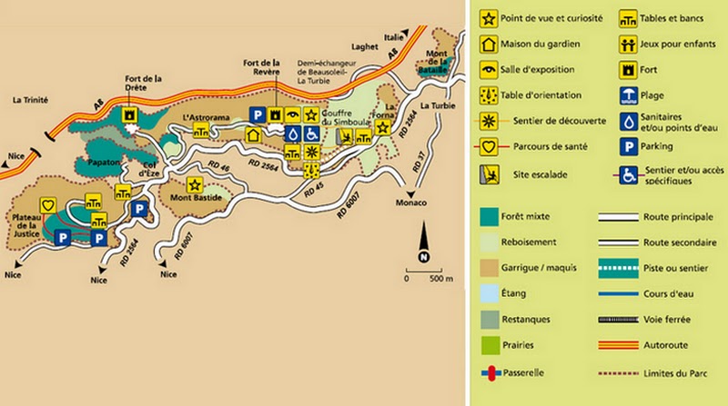 Le parc de la grande corniche