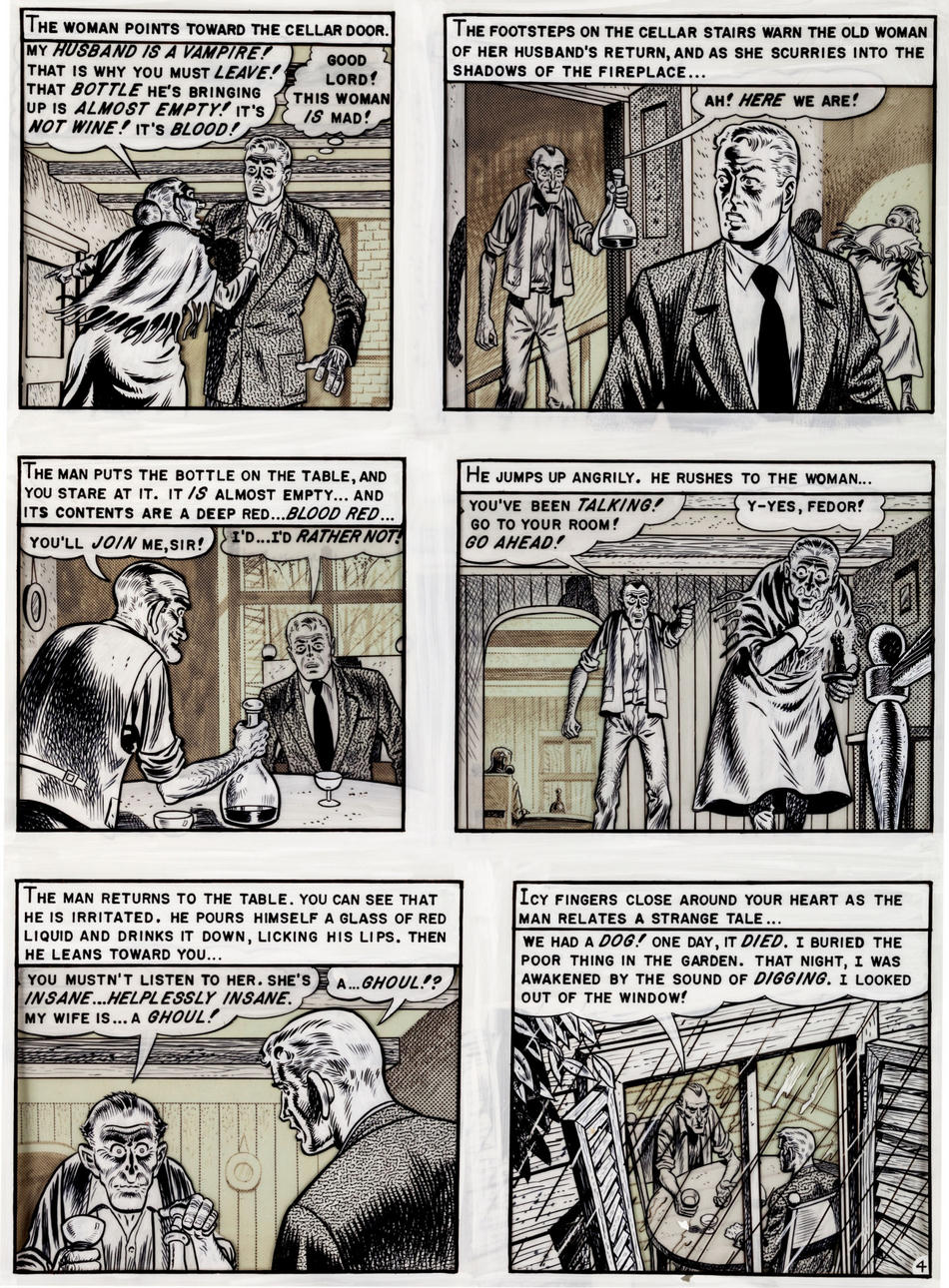 Pappy's Golden Age Comics Blogzine: Number 1870: Will Elder: 3D in 2D