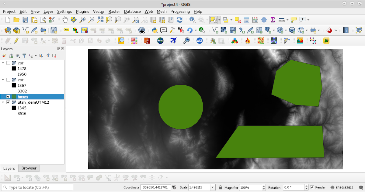 El blog de José Guerrero: Cómo hacer clipping de un ráster por rasgos ...