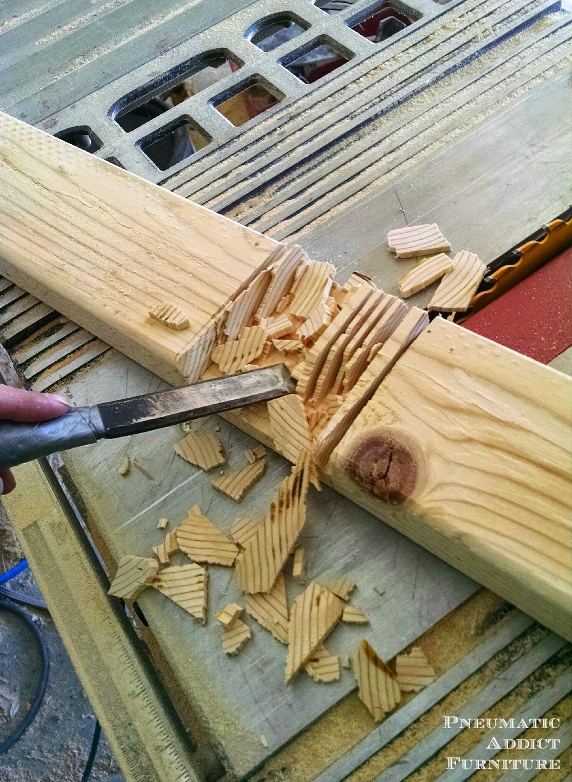 DIY Wood Slat Christmas Tree | Pneumatic Addict