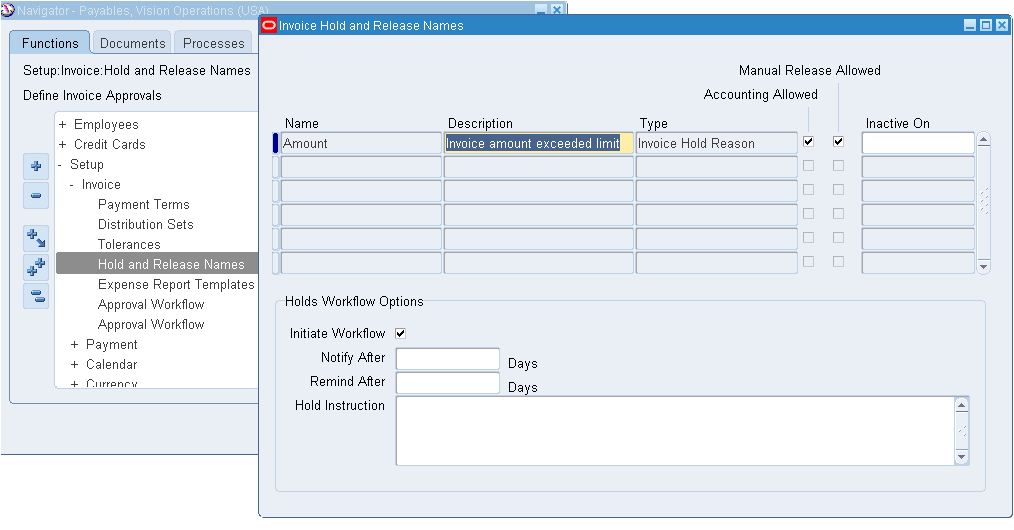 Oracle Scm R12 Ap Invoice Setup 1