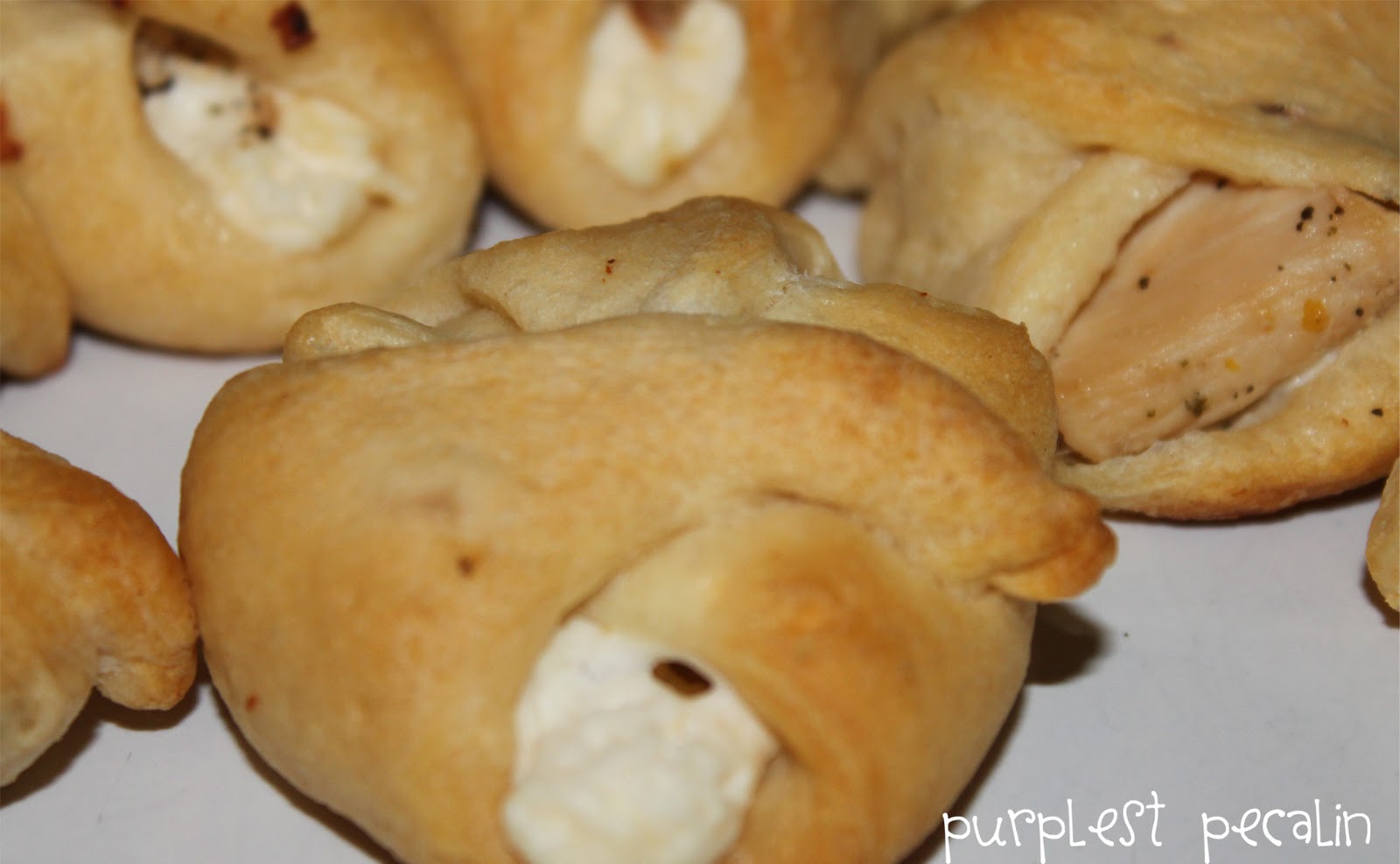 Purplest Pecalin: Garlic Chicken Puffs