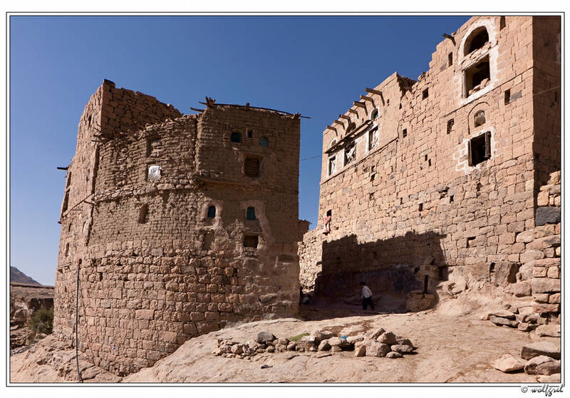 Bayt Baws Abandoned Village of Yemen