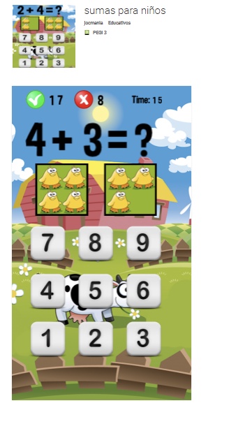 APRENDIENDO MATEMÁTICAS...: APPS PARA SUMAR Y RESTAR