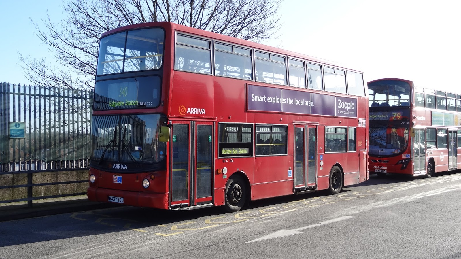 The Circle of London : Route 340: Harrow to Edgware (Timelapse Video)