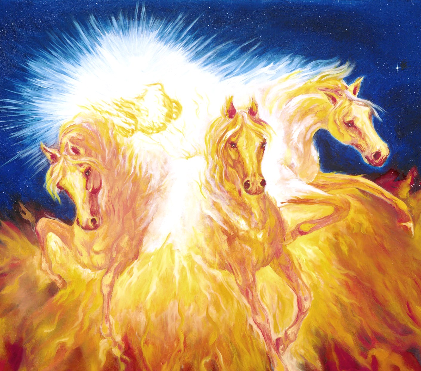 M a g i c L i v i n g: The 3 Horses - a message from Kryon