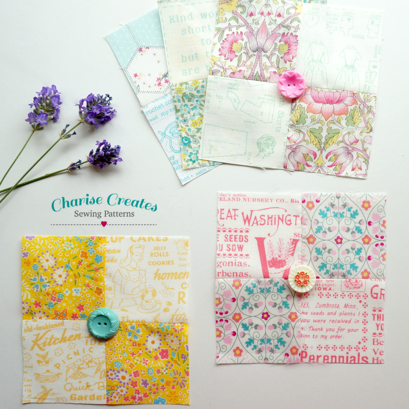 Charise Creates: Lavender Sachet Tutorial