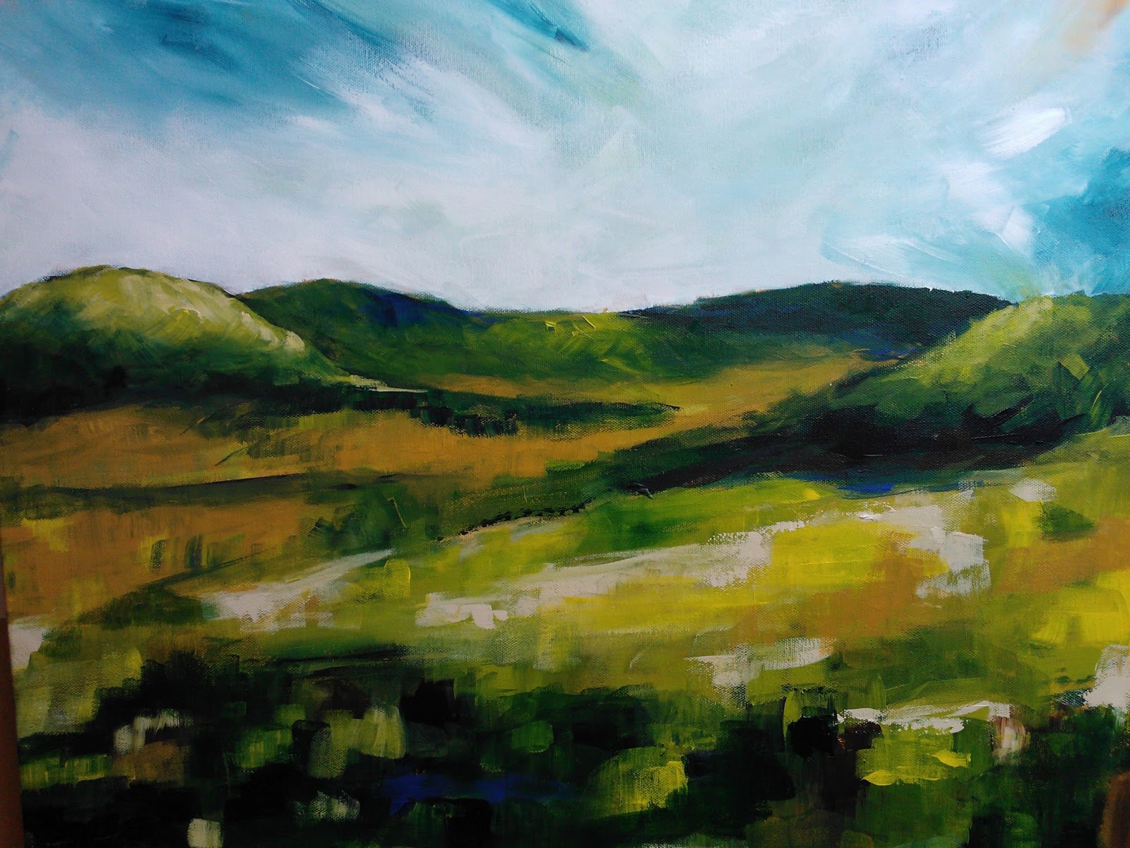 RachelGillArt: January paintings....