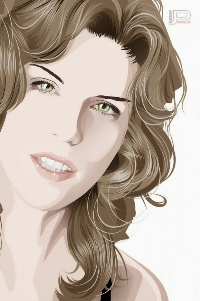 Inspiring Vector Art Works by Jorge Packer