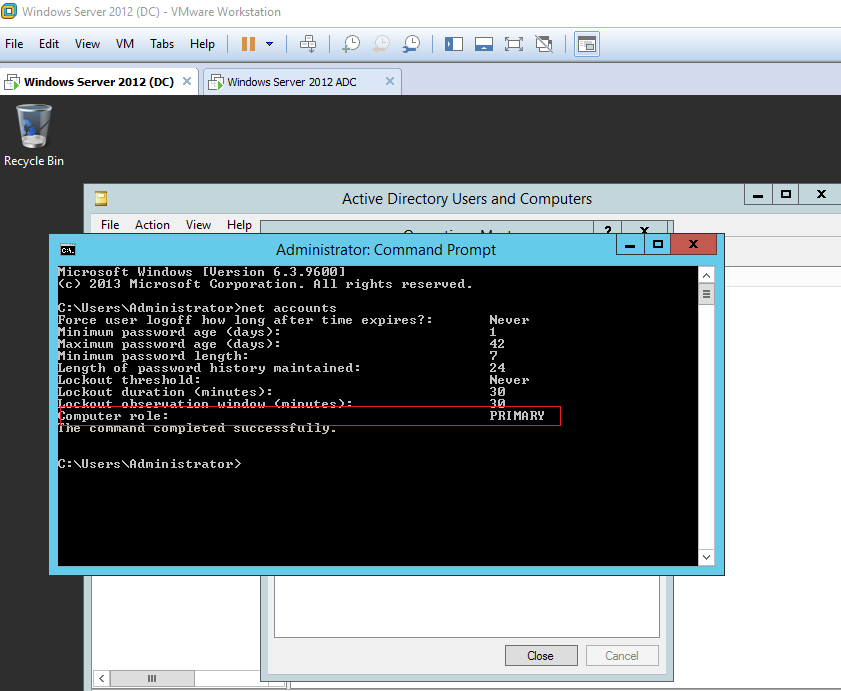 How to Transfer roles from DC to ADC in windows server 2012 - NETWORKSTIP Networking CCNA,Centos ...